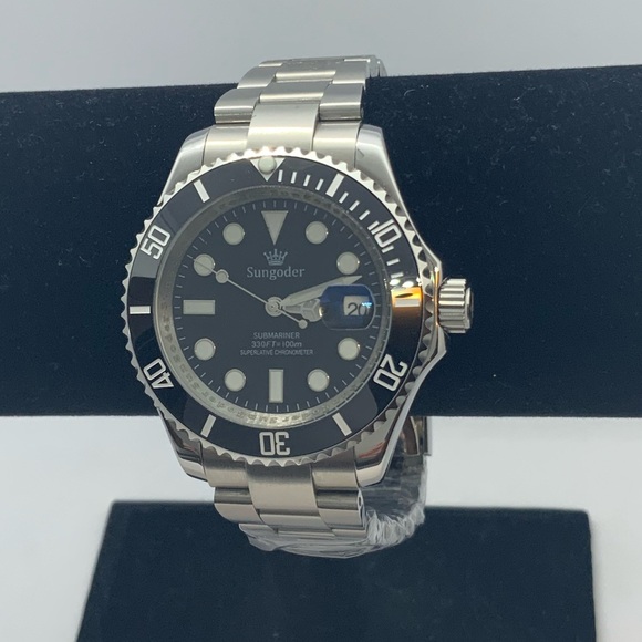 STEELDIVE | Accessories | Sungoder Luxury Fashion 4mm Waterproof Black ...